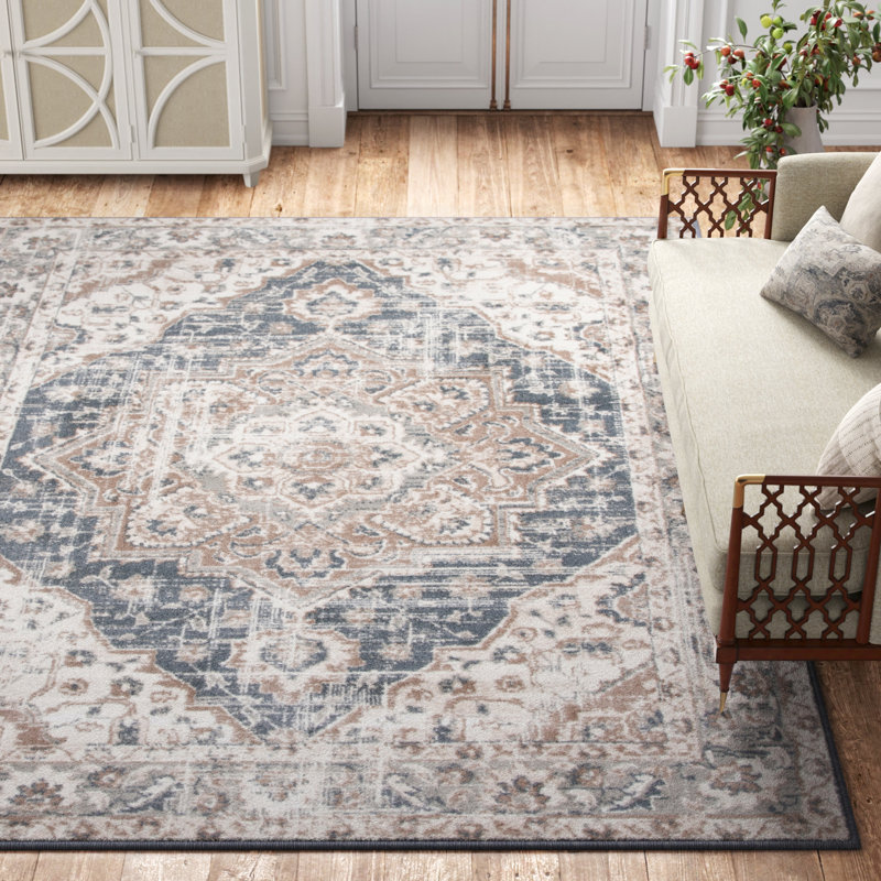 Langley Street® Gyle Oriental Beige/Gray Area Rug & Reviews | Wayfair
