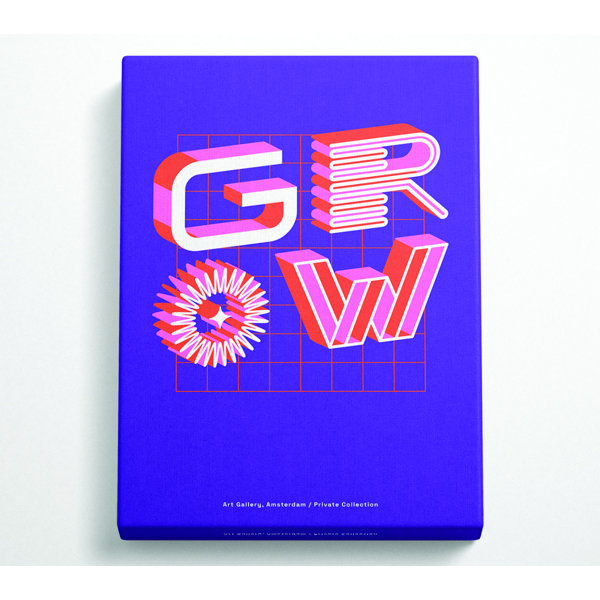 Happy Larry Grow Retro Canvas Art Print | Wayfair.co.uk