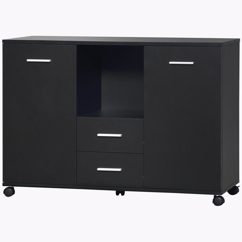 Ophelia & Co. Office Filing Cabinet Printer Stand with 2 Drawers, 2 ...