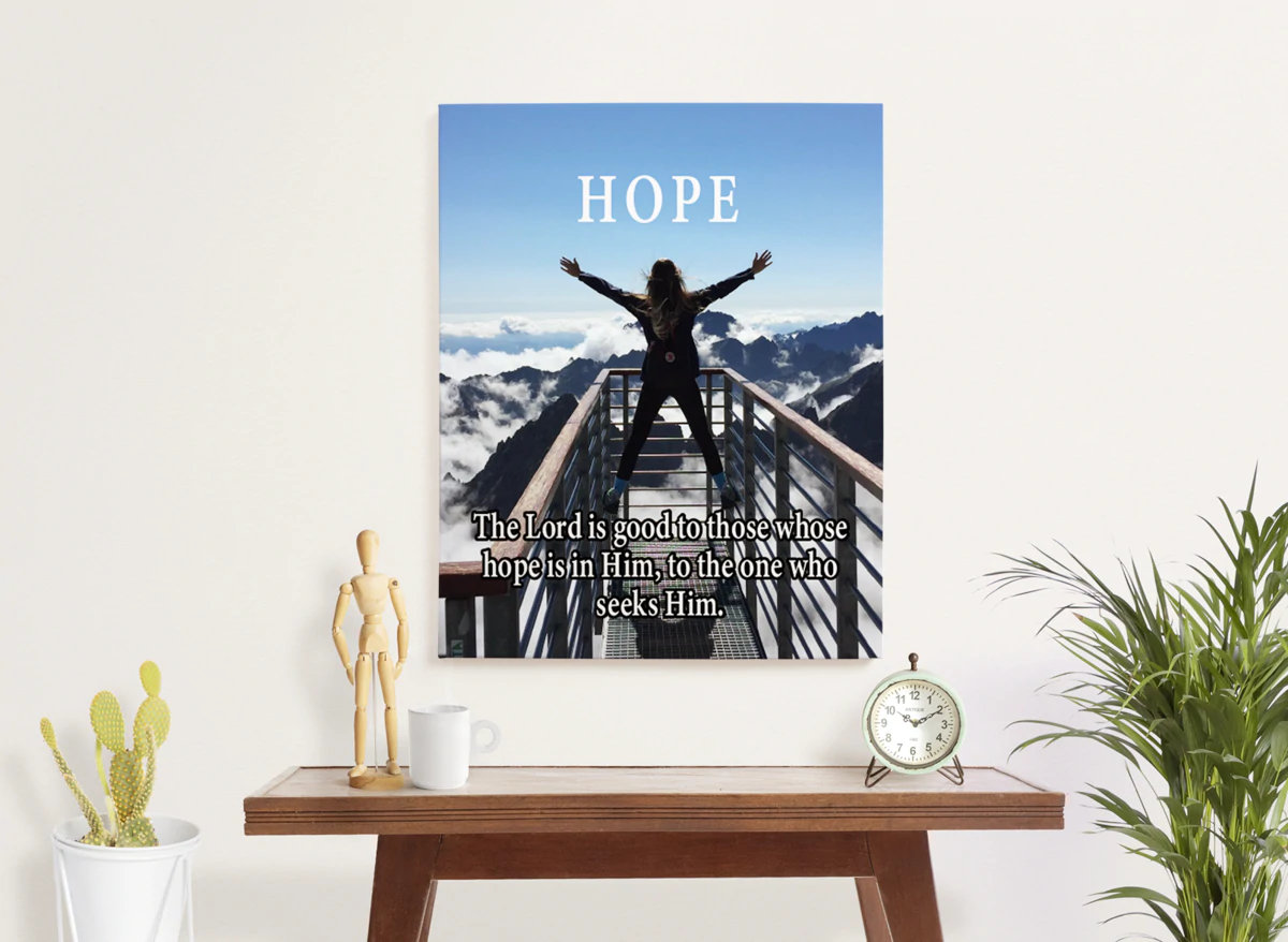 Trinx Hope - Wrapped Canvas Textual Art | Wayfair