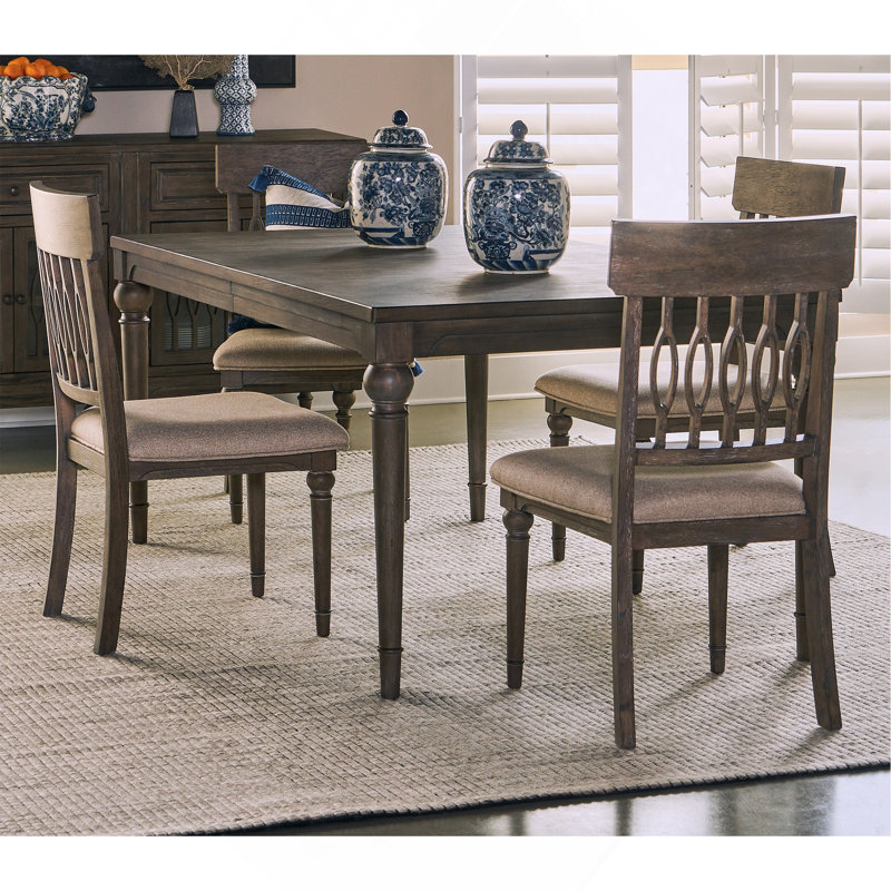Charlton Home® 72 Inch Dining Table Only, Extends To 90 Inches, Vintage ...