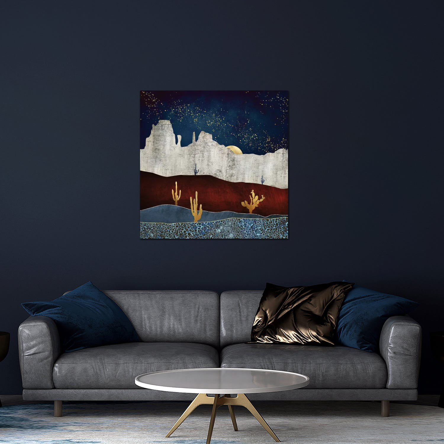 Union Rustic Moonlit Desert by Spacefrog Designs - Print - Wayfair Canada