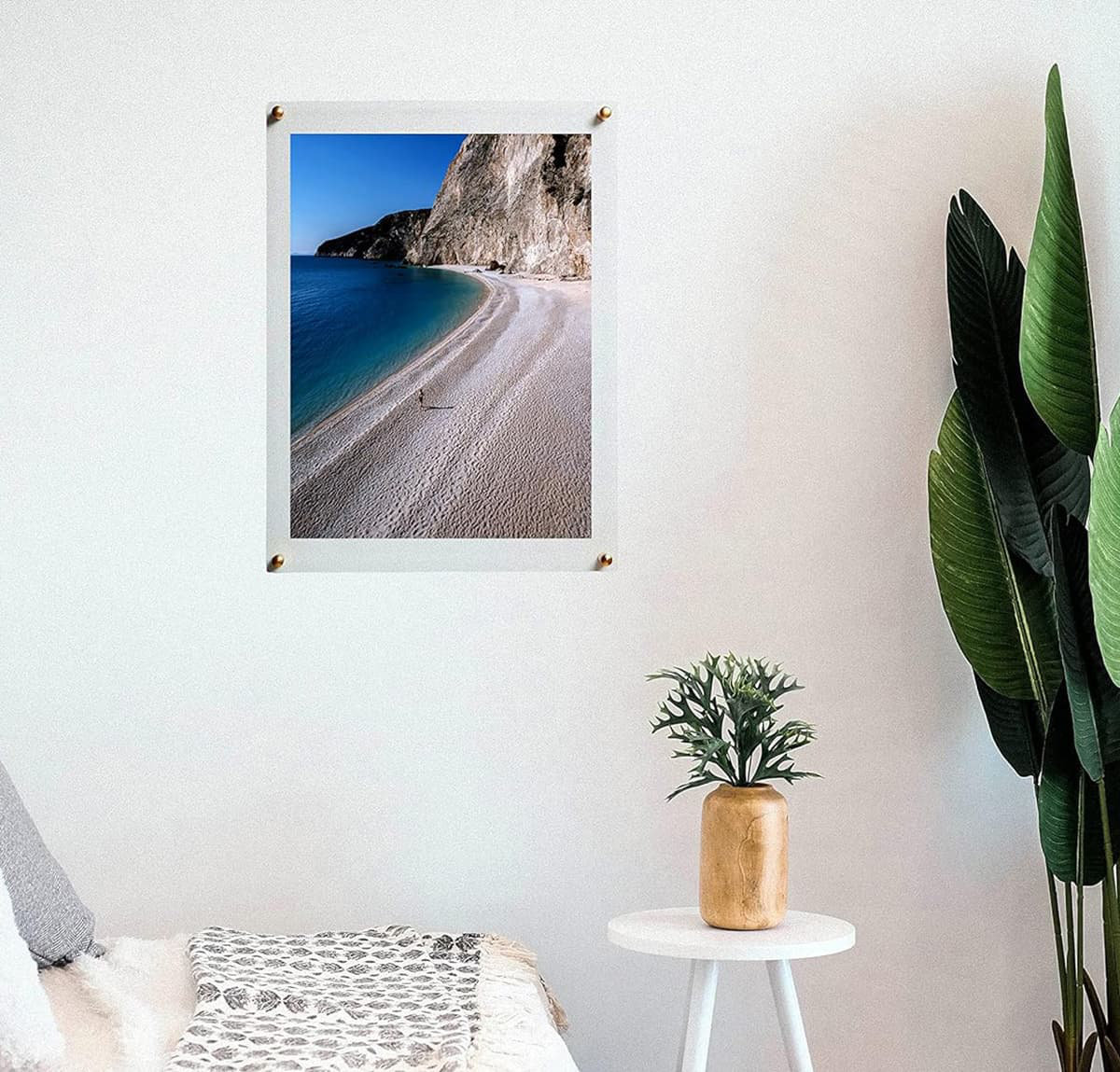 Everly Quinn Allisa Metal Floater Picture Frame | Wayfair