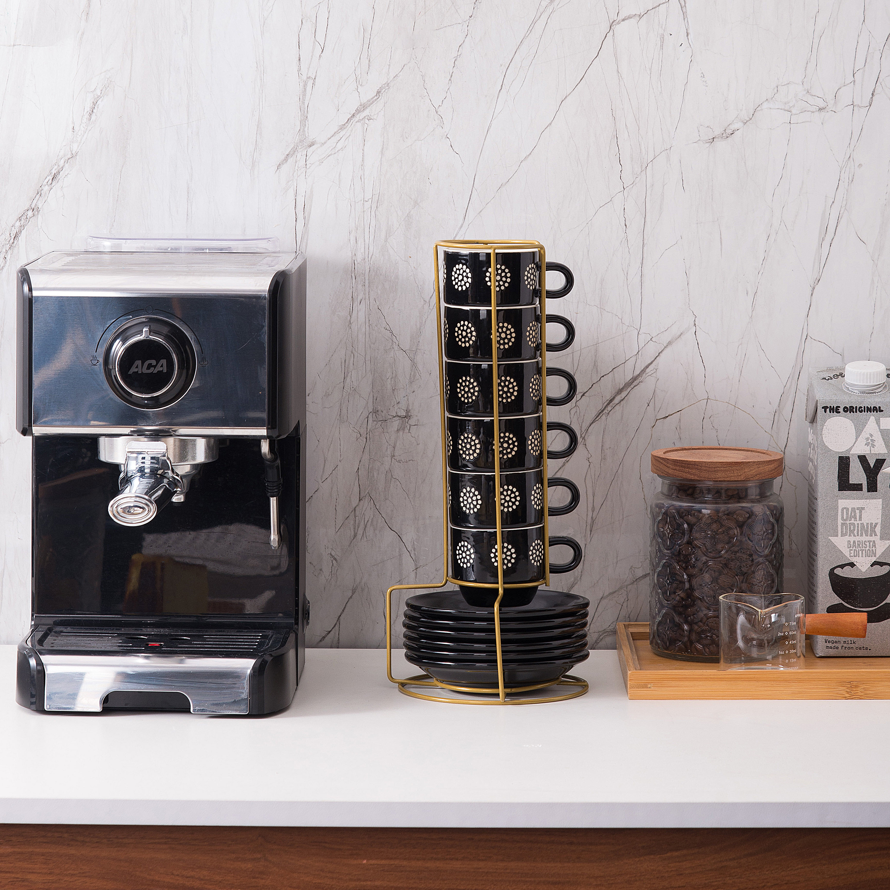 Winston Porter Kamni Porcelain Espresso Cup | Wayfair