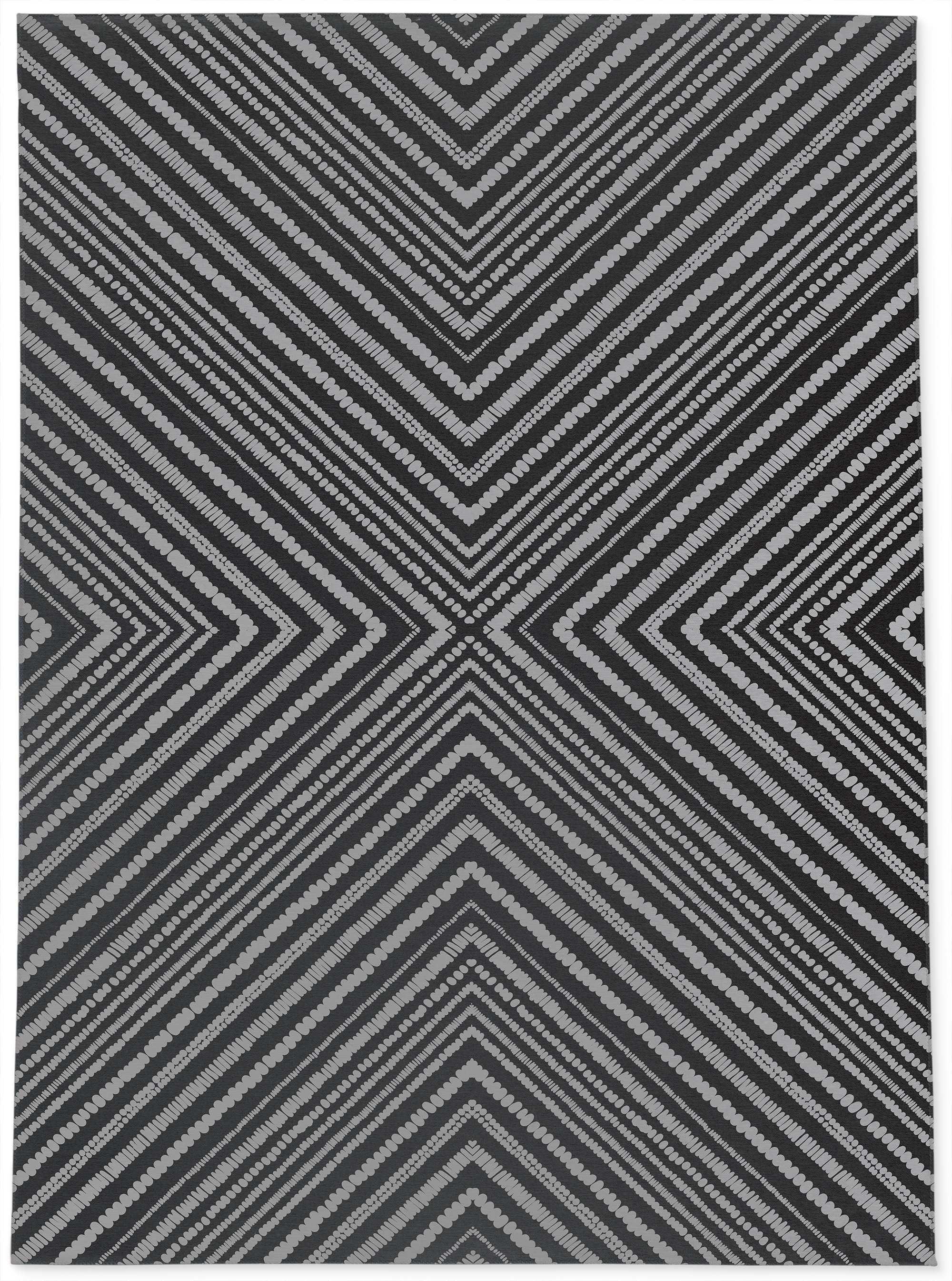 Dakota Fields Grattan Geometric Charcoal/Gray Area Rug | Wayfair