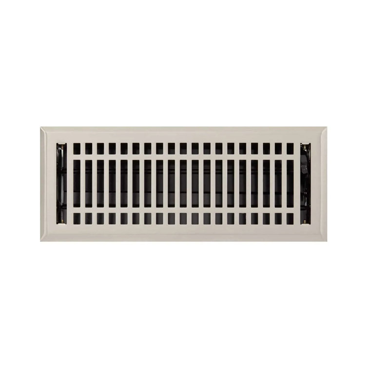 Signature Hardware Contemporary Steel Floor Register | Wayfair