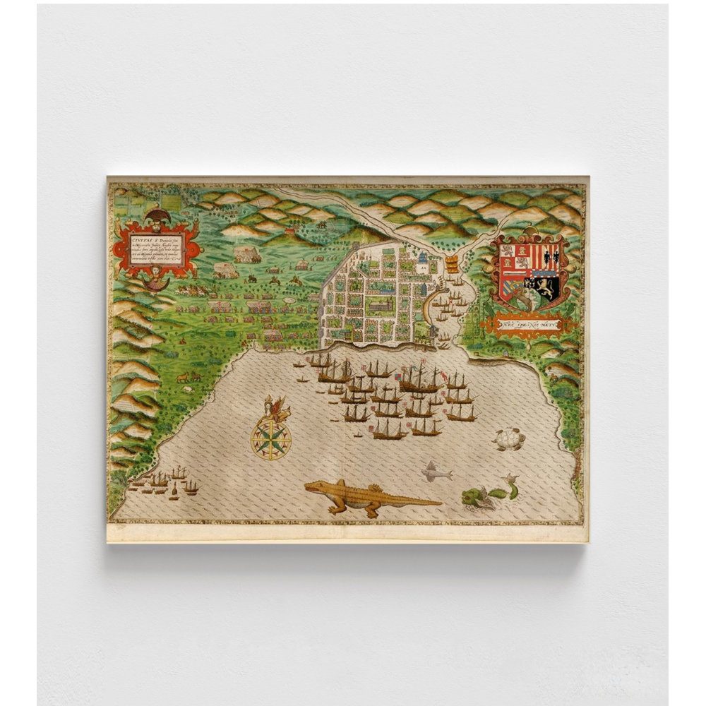 WeFrameArt Voyages Of Sir Francis Drake 1589, United Kingdom History ...