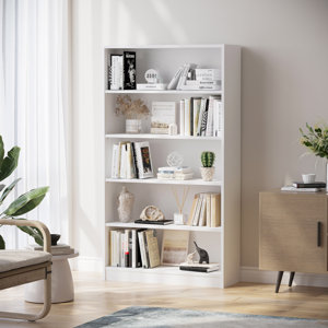 Latitude Run® Cremorne Modern Standard Bookcase & Reviews | Wayfair