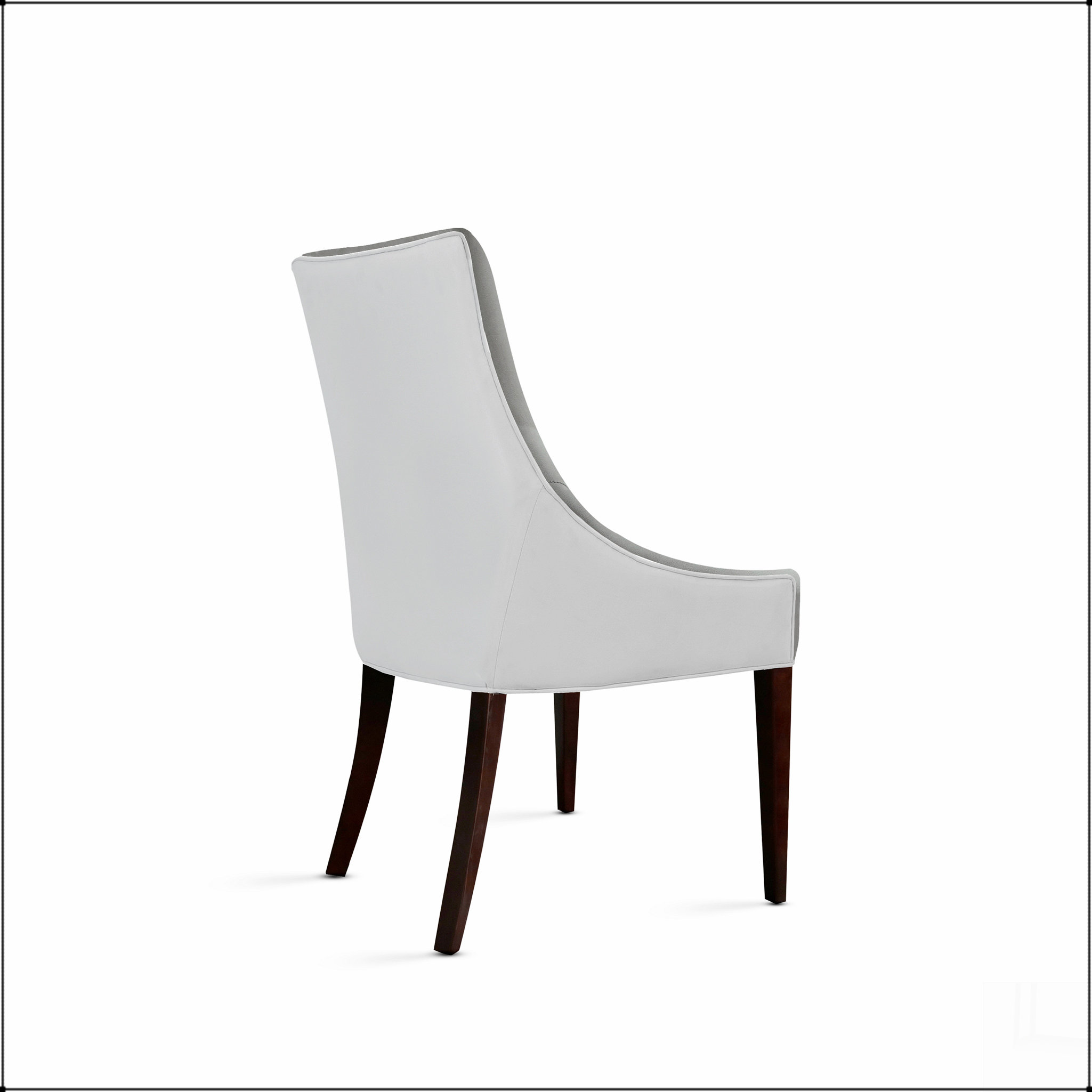 Red Barrel Studio® Jackson Upholstered Dining Chair - Smoke | Wayfair