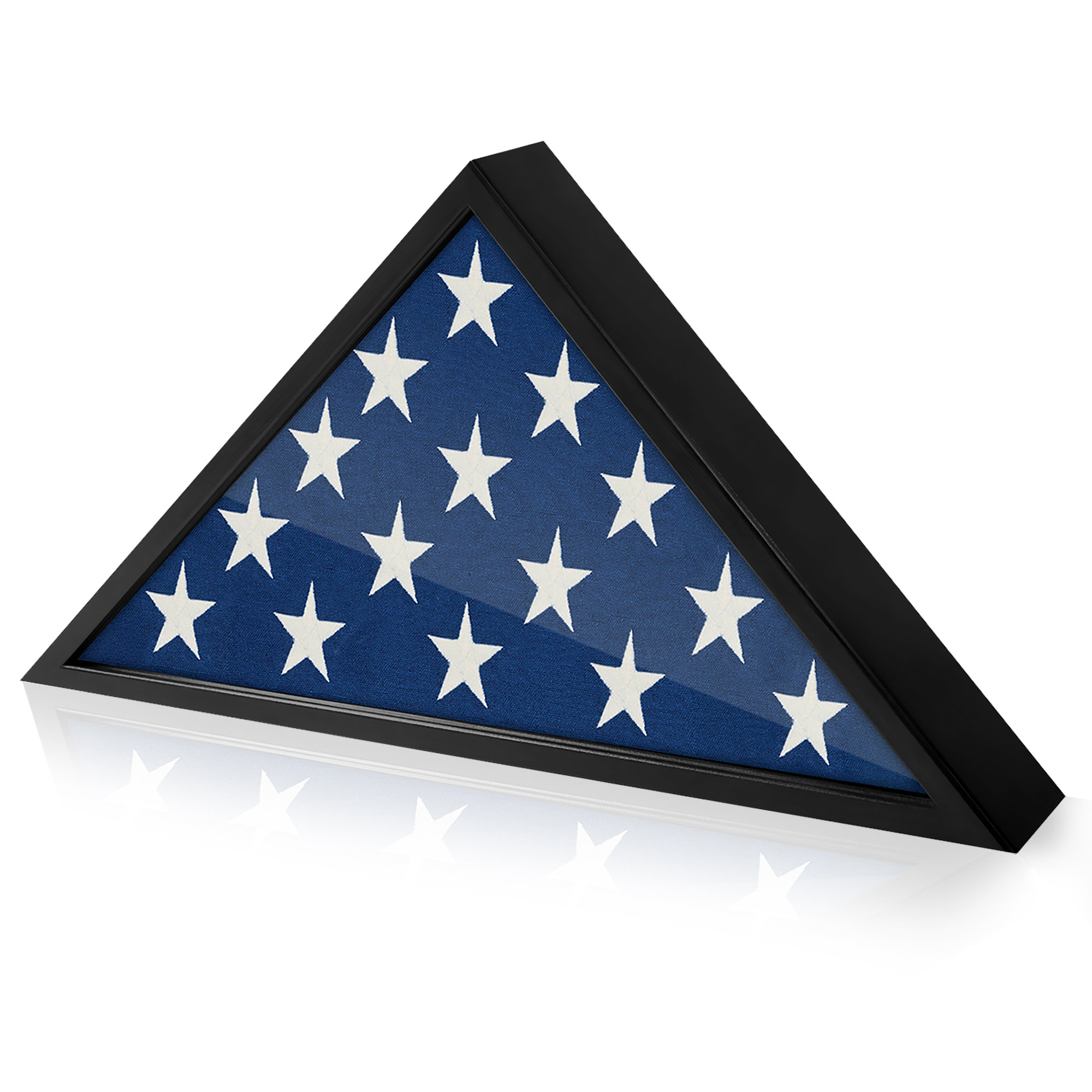 Americanflat Large Flag Display Case for Burial - Fits Folded 5x9.5 ...