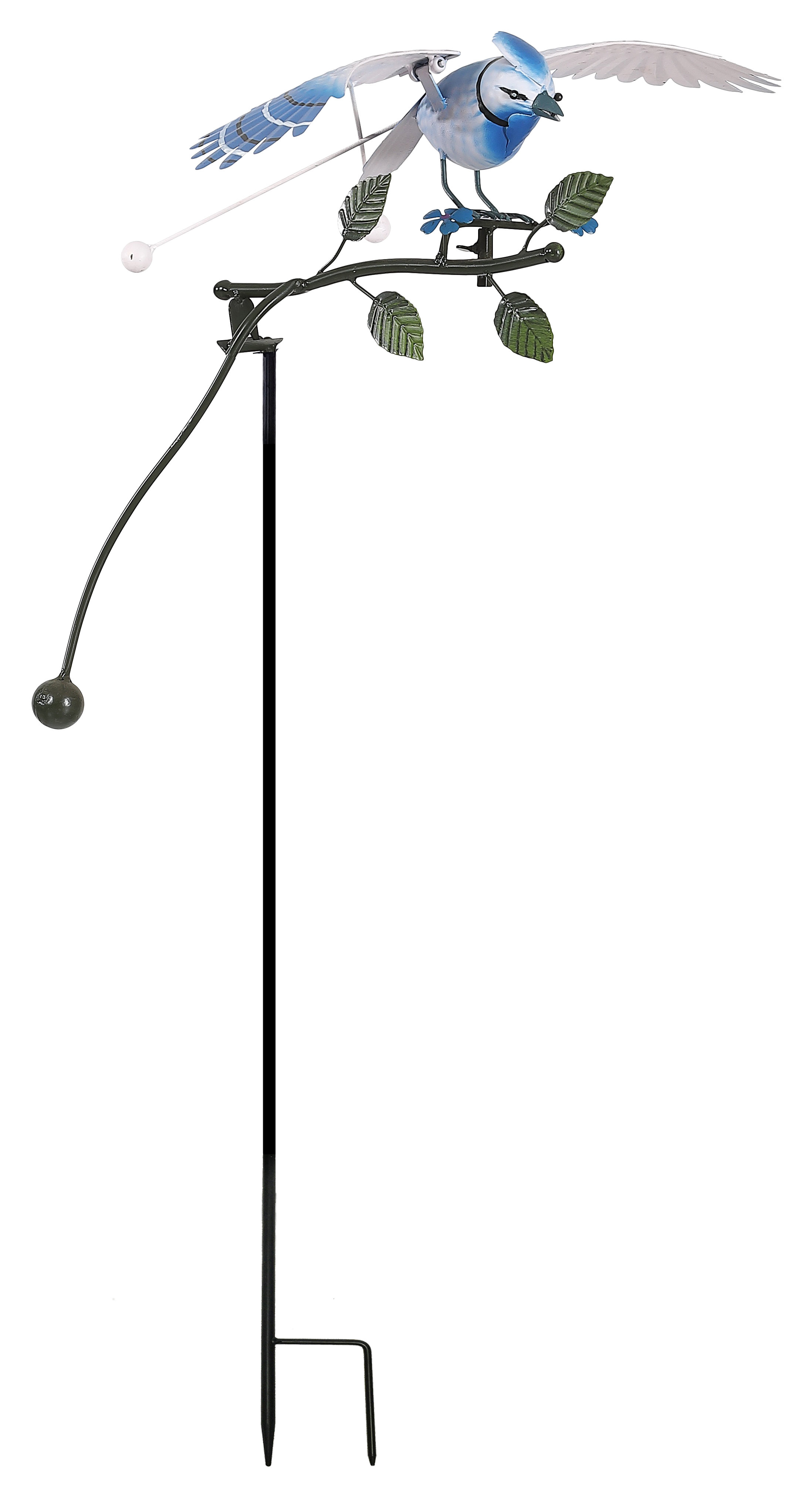 Arlmont & Co. Perdew Metal Birds Garden Stake | Wayfair
