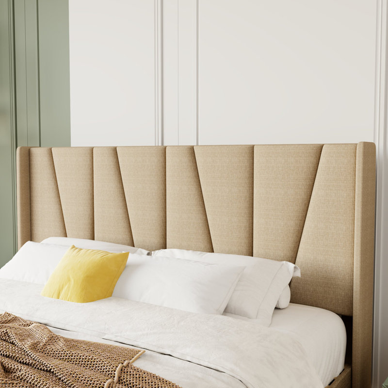 Latitude Run® Gyda Wingback Bed & Reviews | Wayfair