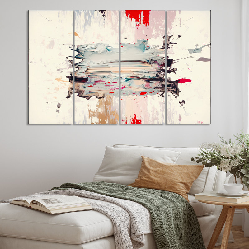Wrought Studio™ Dancing Alone Minimal Abstract Painting I On Canvas 4 ...