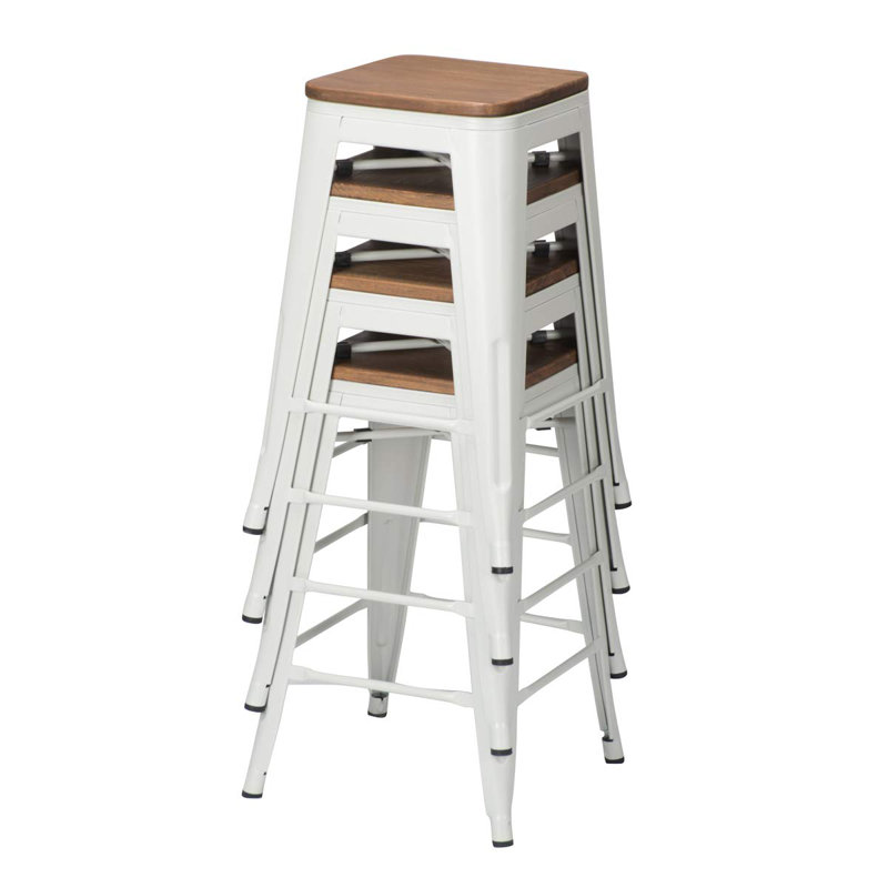 Trent Austin Design® Nesbit Solid Wood Stool & Reviews | Wayfair