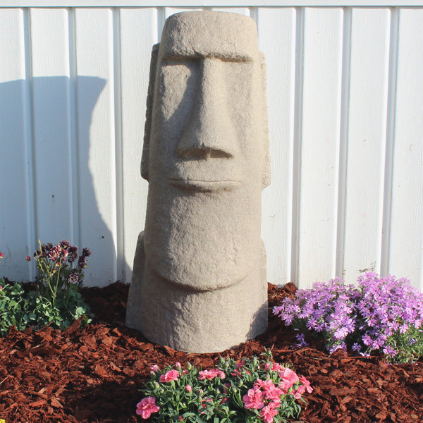 Red Barrel Studio® Bojay Easter Island Head Statue & Reviews | Wayfair