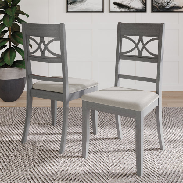 Winston Porter Ocossio Linen Upholstered Side Chair | Wayfair