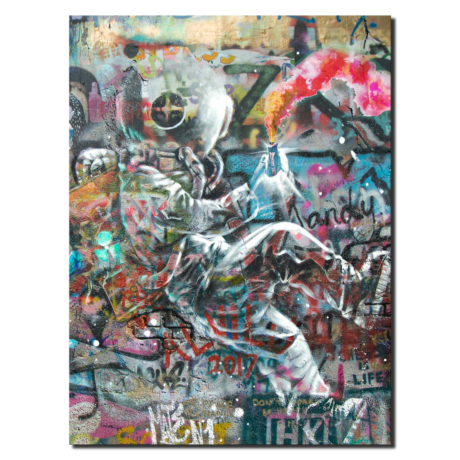 Trinx Kid Astro - Painting Print on Canvas | Wayfair