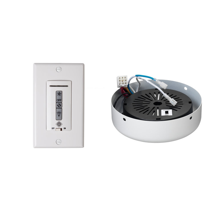 Symple Stuff Bresnahan Hard Wired Ceiling Fan Wall Controls - Wayfair ...