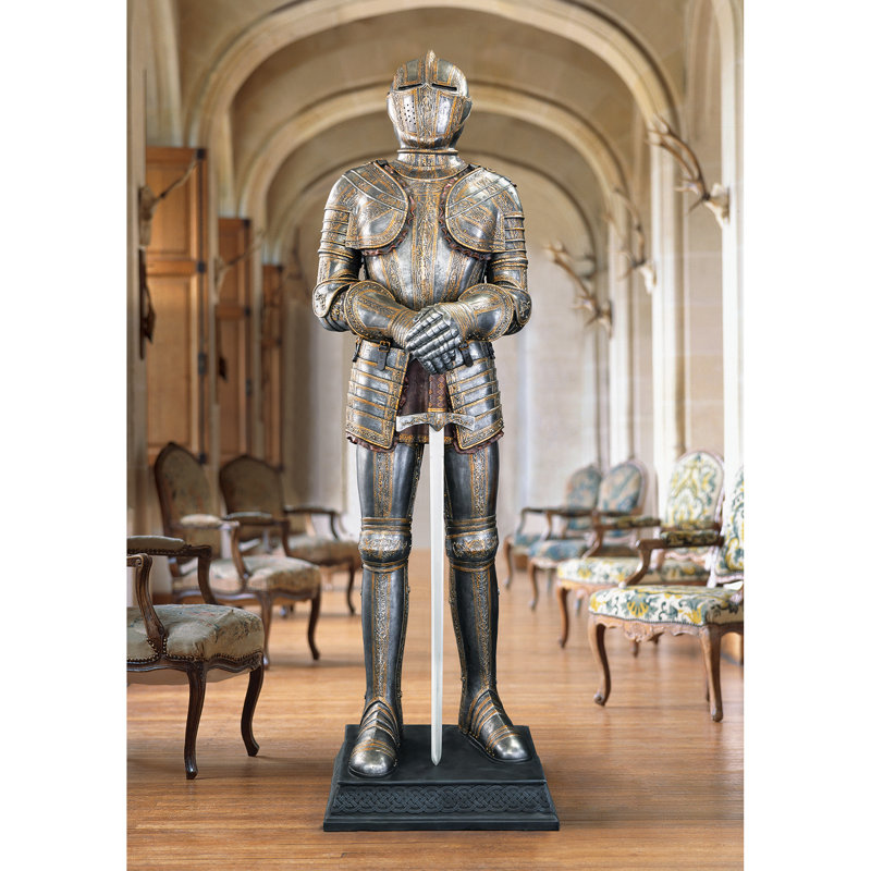 Design Toscano Knight's Guard Medieval Armor Statue & Reviews | Wayfair