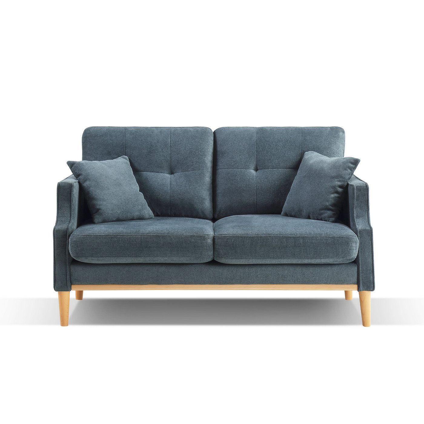 GZMWON 70" Upholstered Loveseat Sofa Comfy Couch With USB Port Modern ...