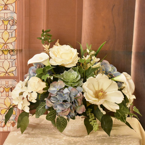 Primrue Mixed Centerpiece in Vase & Reviews | Wayfair