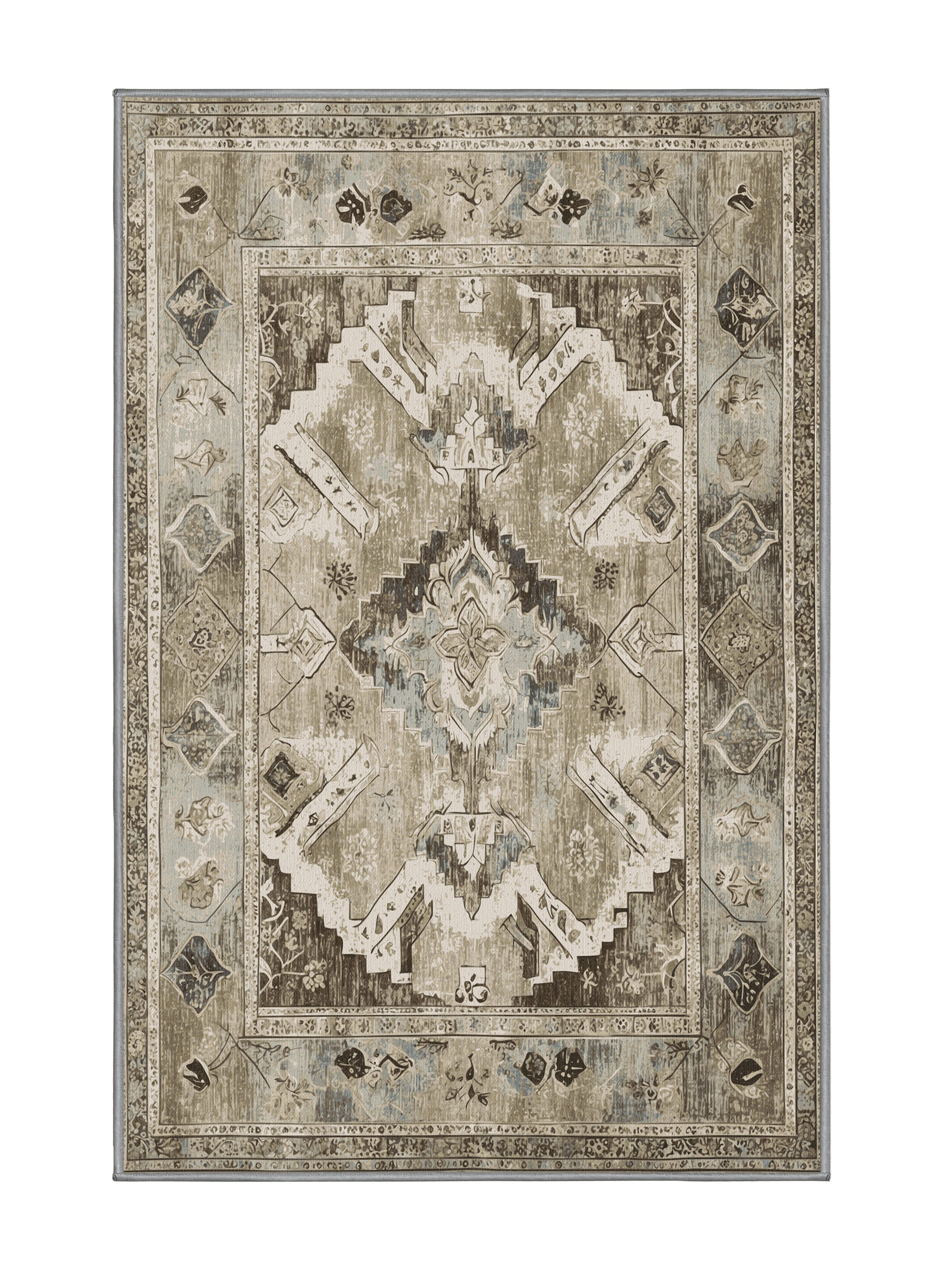Bungalow Rose Historic Elegance Rug | Wayfair