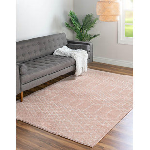 Pink Rectangle Area Rugs You'll Love | Wayfair