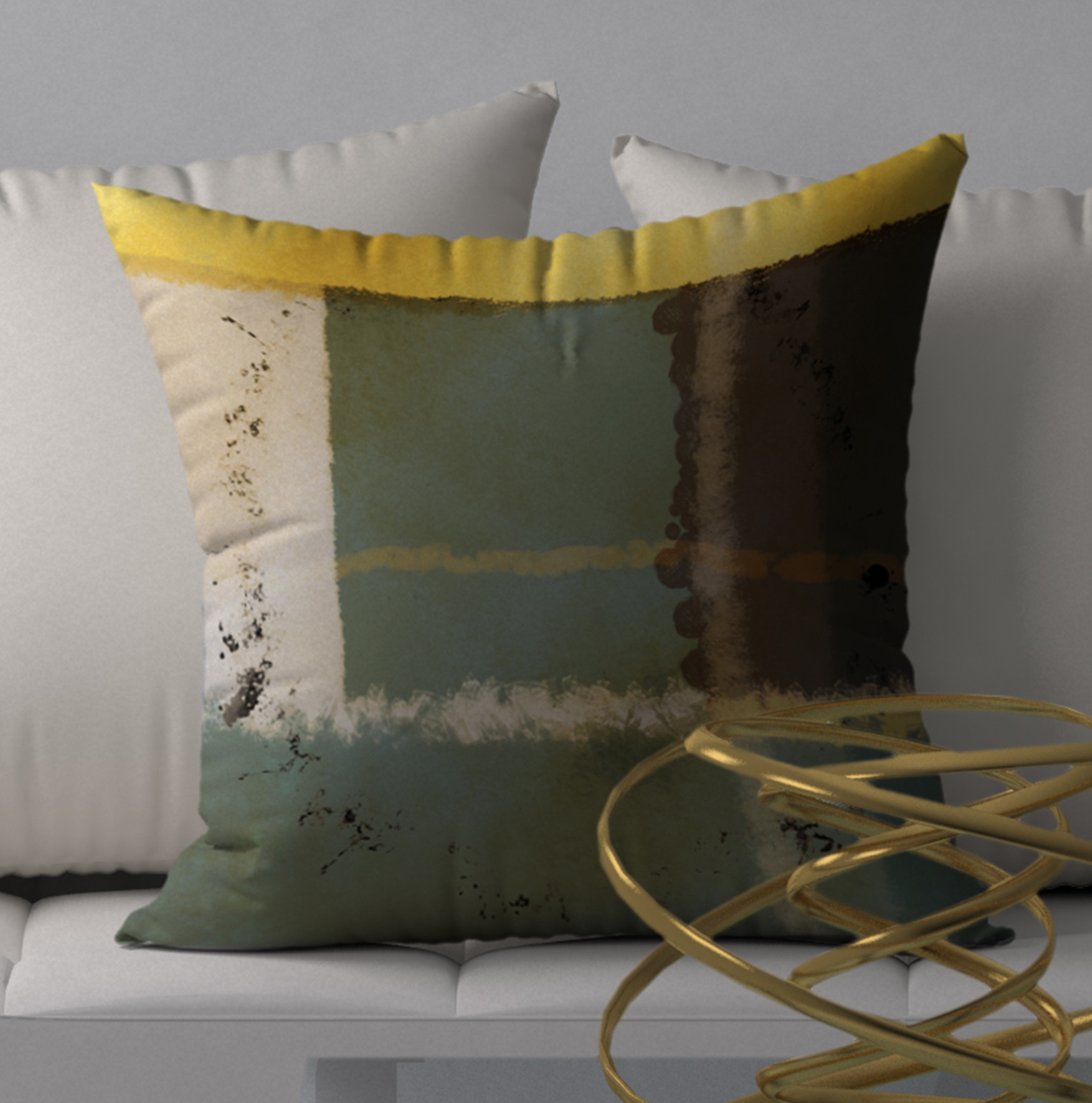LeRoi Products Prime Dependable Decorative Square Pillow Cover & Insert ...