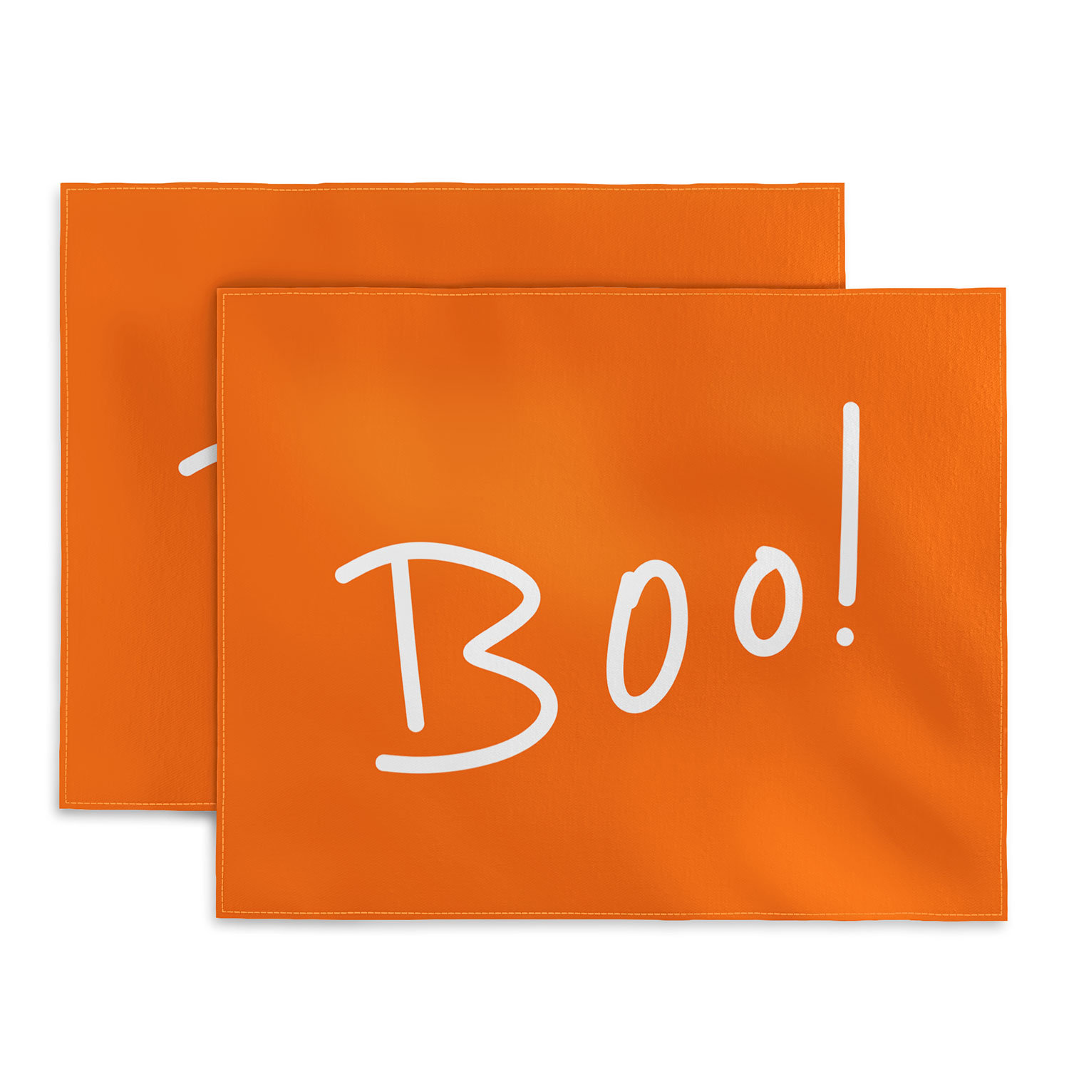 Deny Designs Halloween Boo 14'' Cotton Placemat | Wayfair