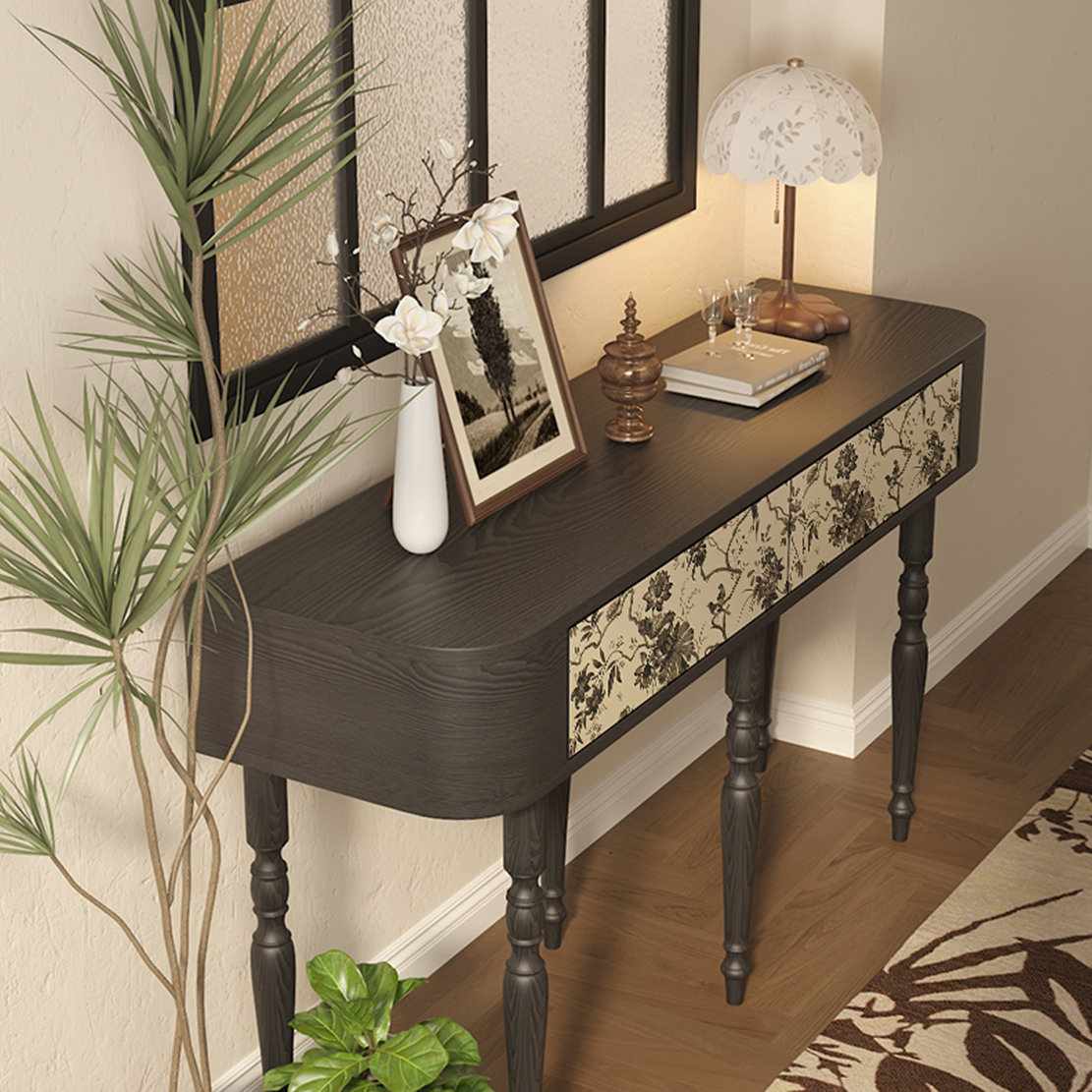 Liu's ink furniture Retro Elegant Art Console Table - Wayfair Canada