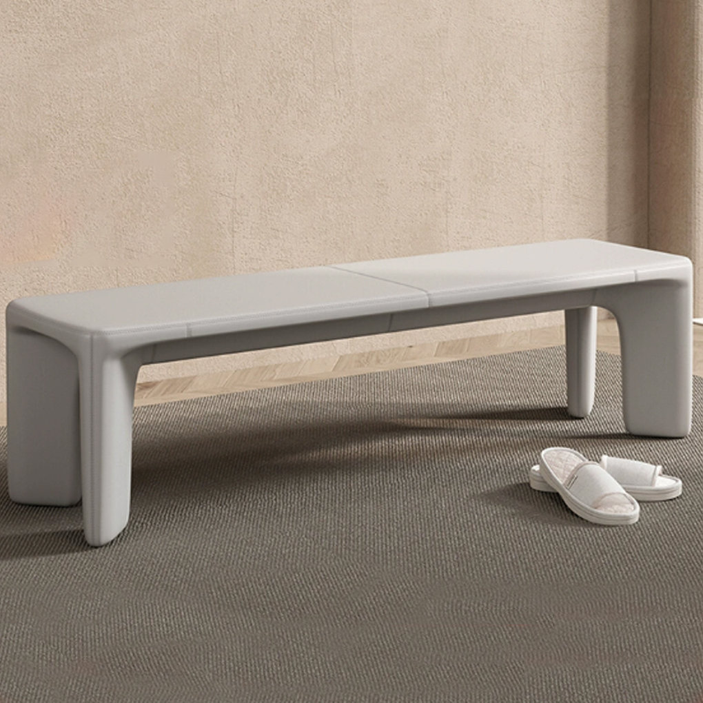 L Entrance Shoe Stool Home White Bedside Stool Shoe Stool | Wayfair