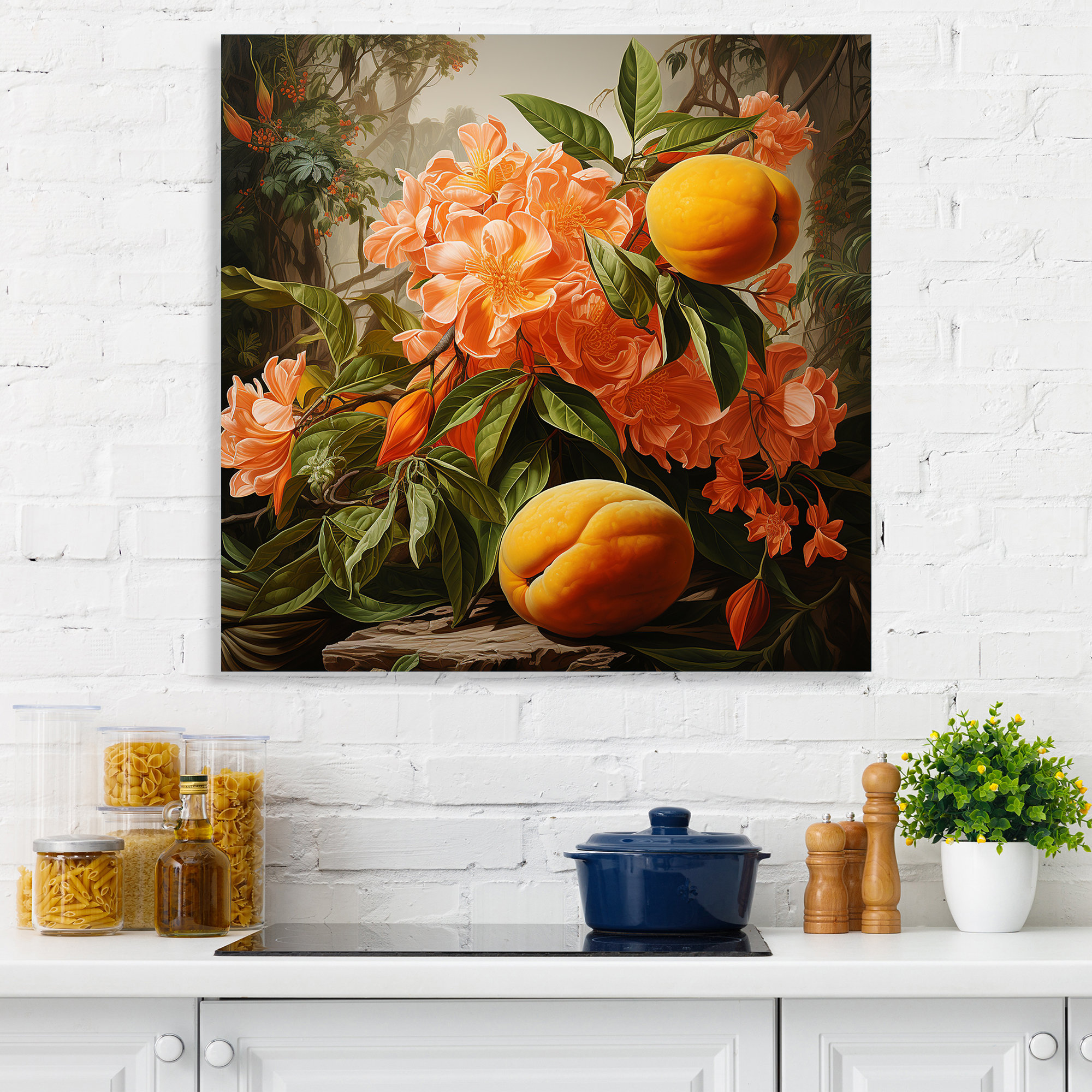 August Grove® Renaissance Painting Of A Mango Fruit I - Fruits Wall Art ...