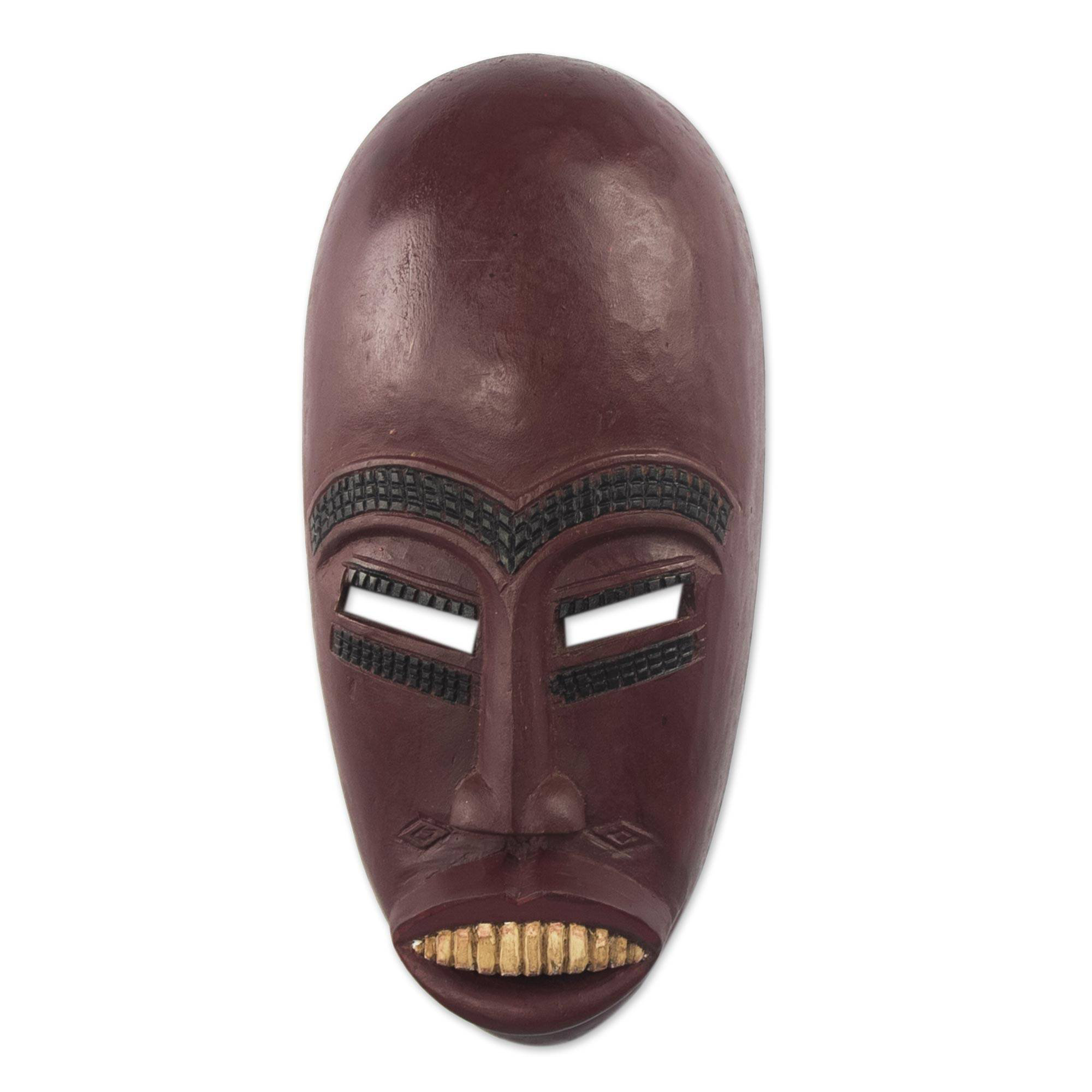 Bungalow Rose Senufo Rainmaker And Ivoirian Wood Mask | Wayfair