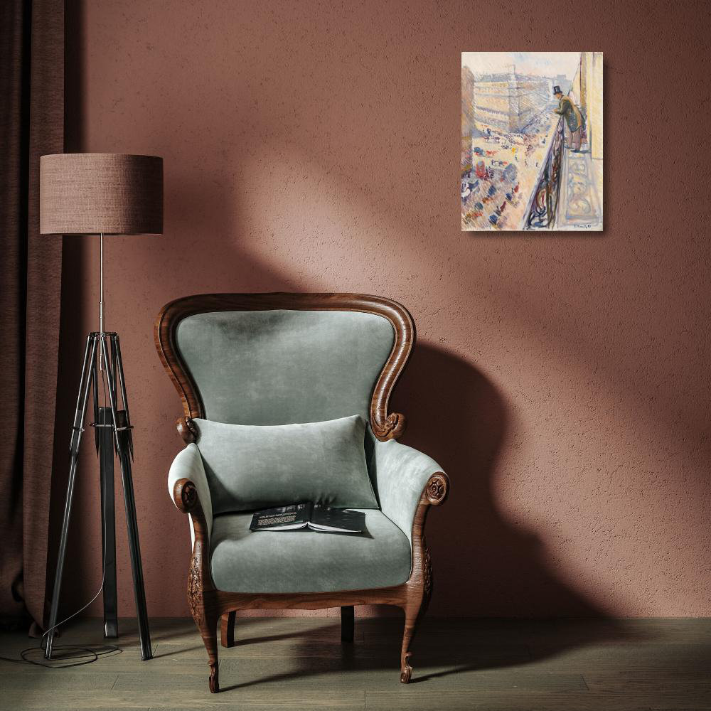 Astoria Grand "Rue Lafayette" by Edvard Munch - Gallery Wrap Canvas ...