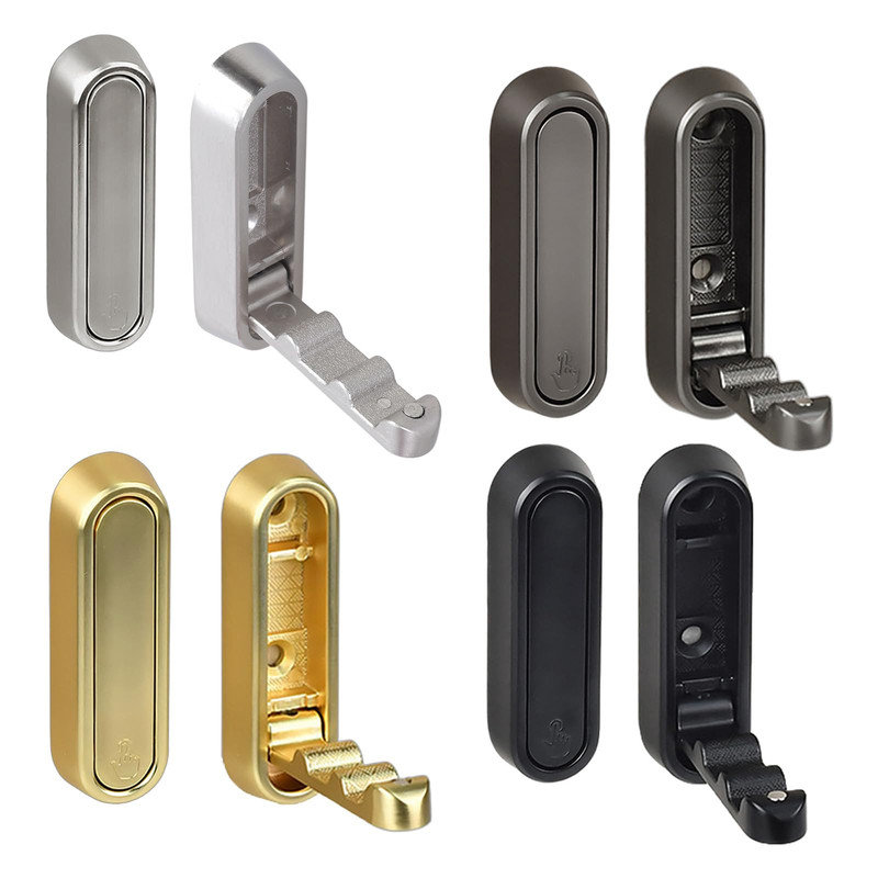 IRHOMA 4 PCS Foldable Home Hanging Hooks Entryway, Bathroom, Kitchen ...