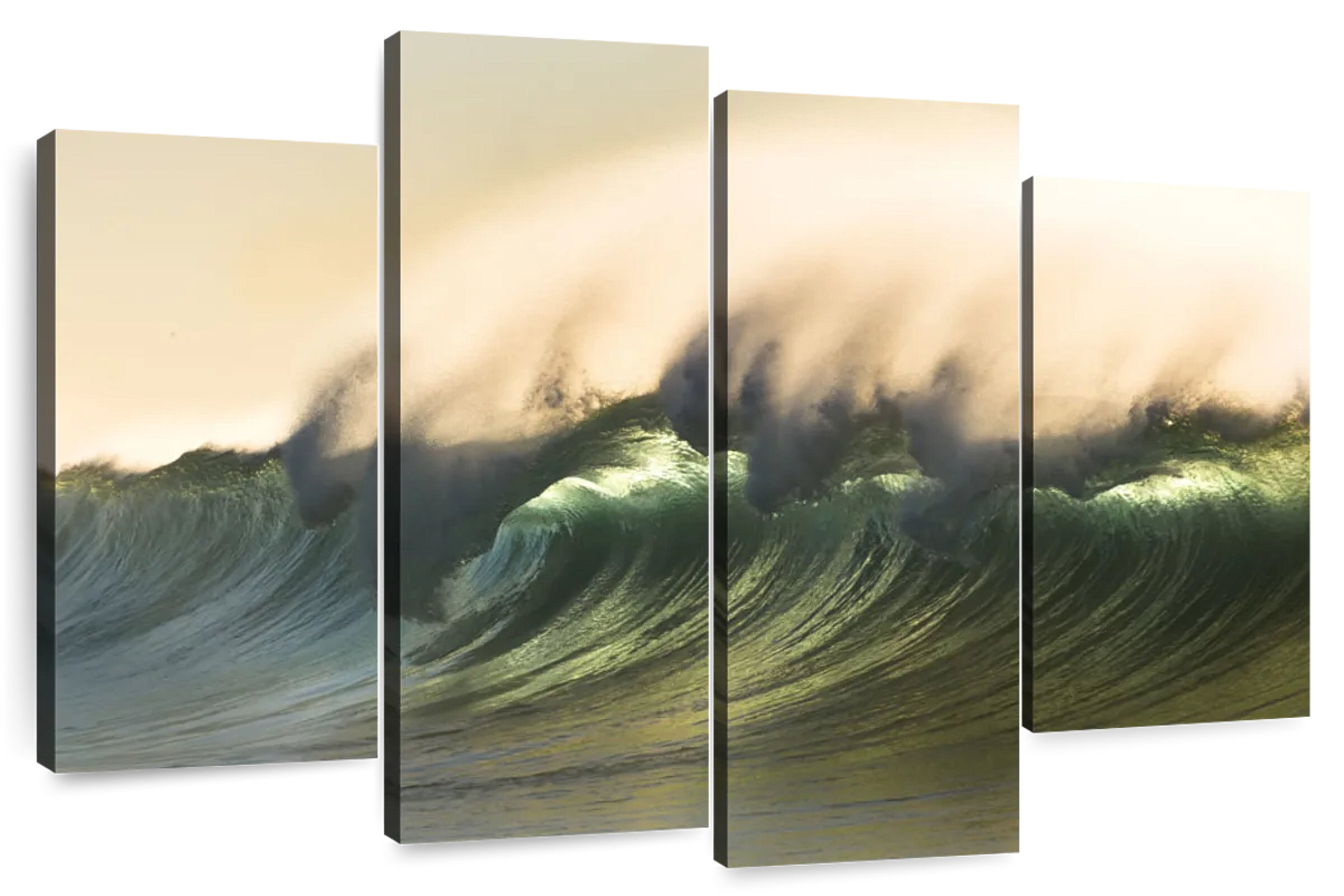 Elephant Stock Wispy Ocean Wave | Wayfair
