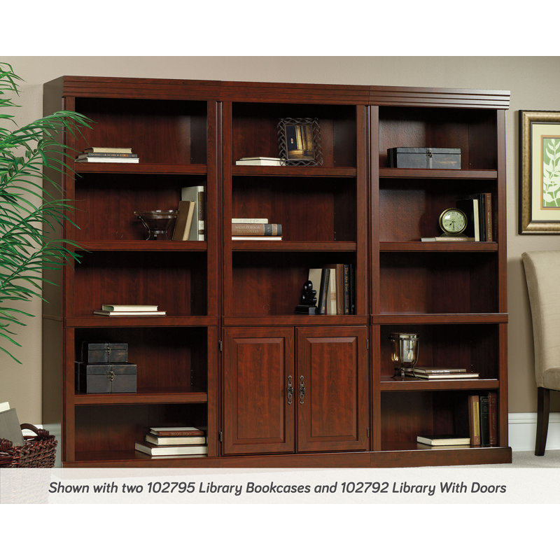 Lark Manor™ Heritage Hill Library With Doors | Wayfair