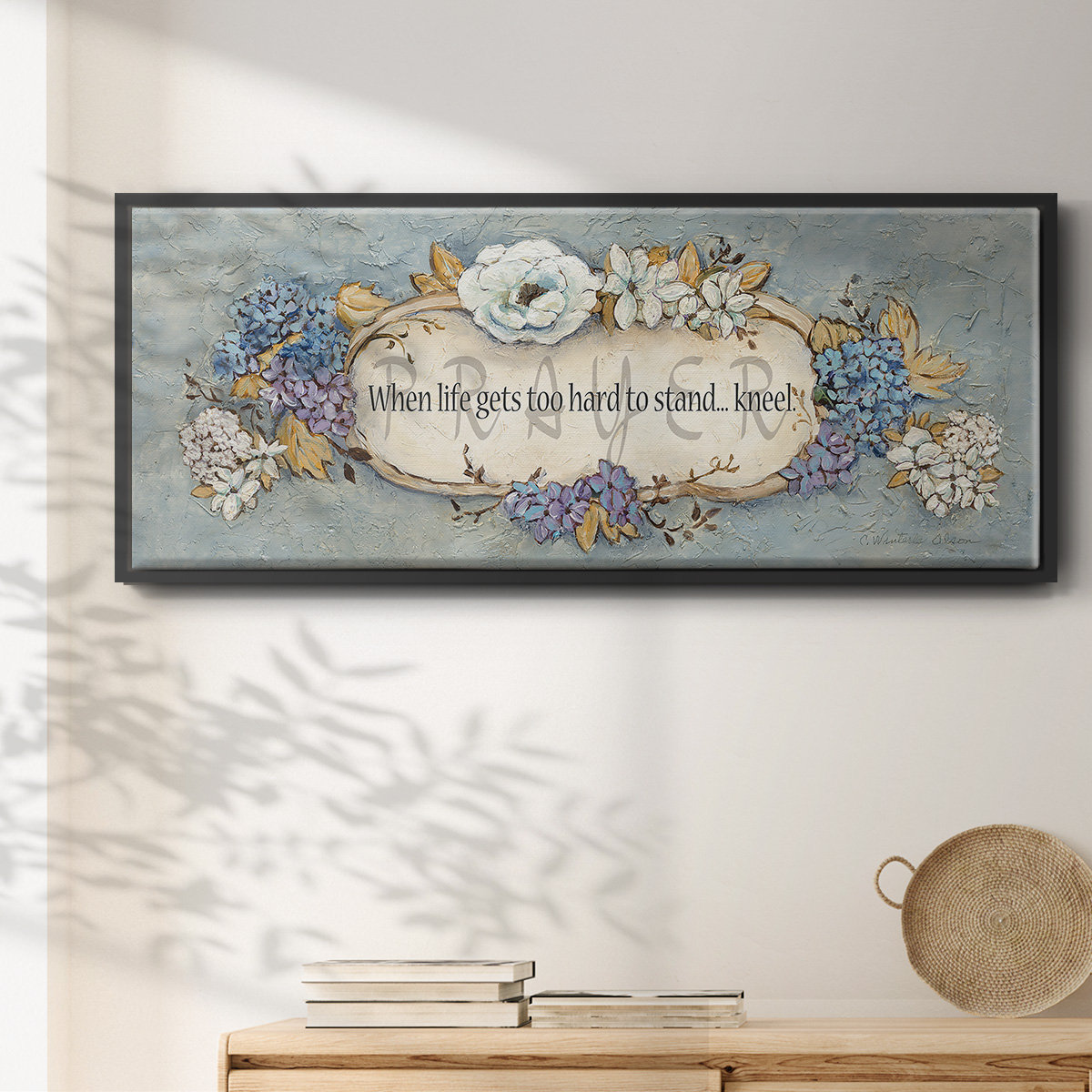 Red Barrel Studio® Prayer- Framed Canvas | Wayfair