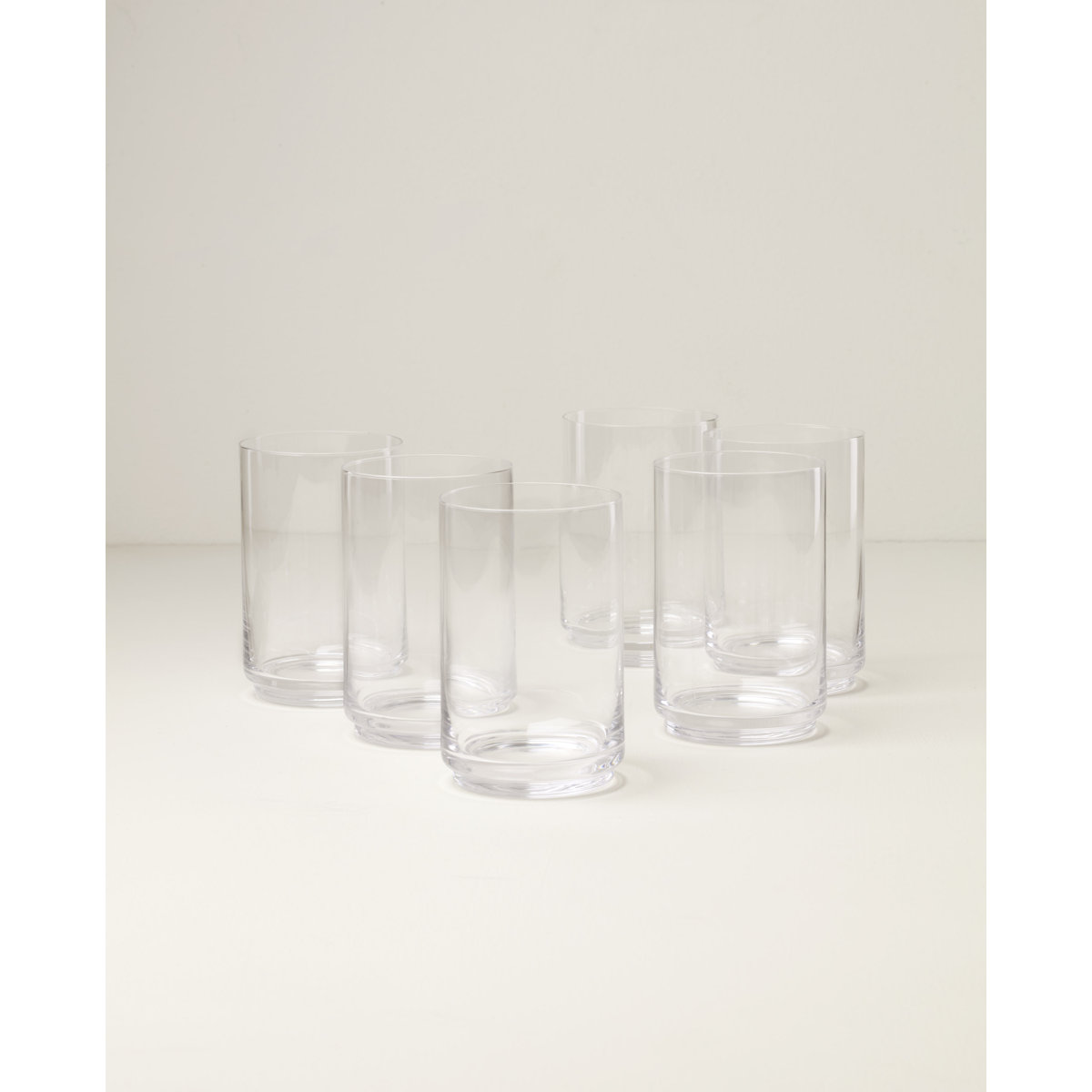 Lenox Tuscany Stackable Glass Coolers, Set of 6 | Wayfair