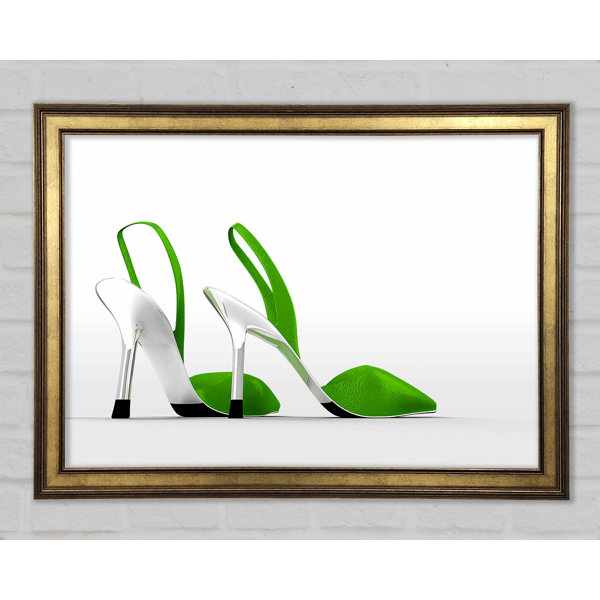 Canora Grey Lime Shoes - Single Picture Frame Print | Wayfair.co.uk