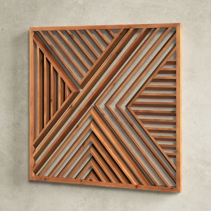 Birch Lane™ Solid Wood Abstract Wall Decor & Reviews | Wayfair