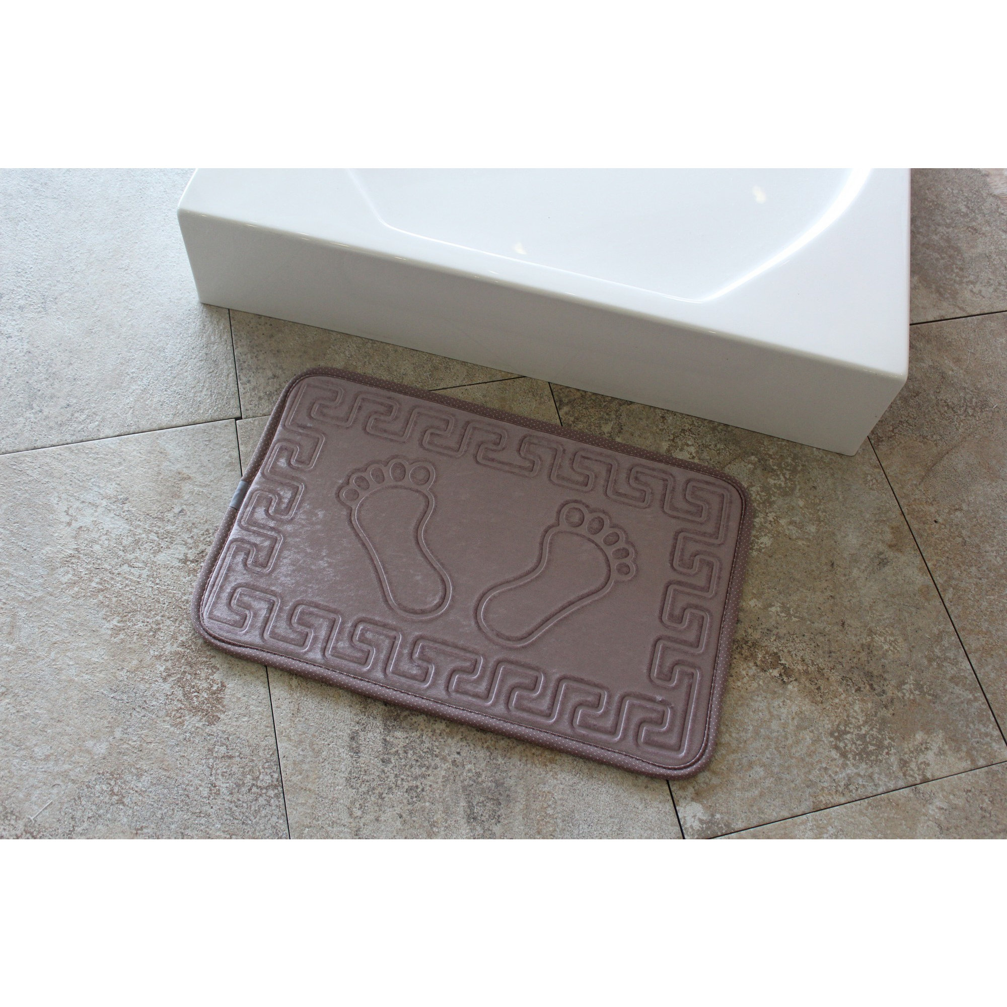 East Urban Home Solid Color Bath Rug | Wayfair