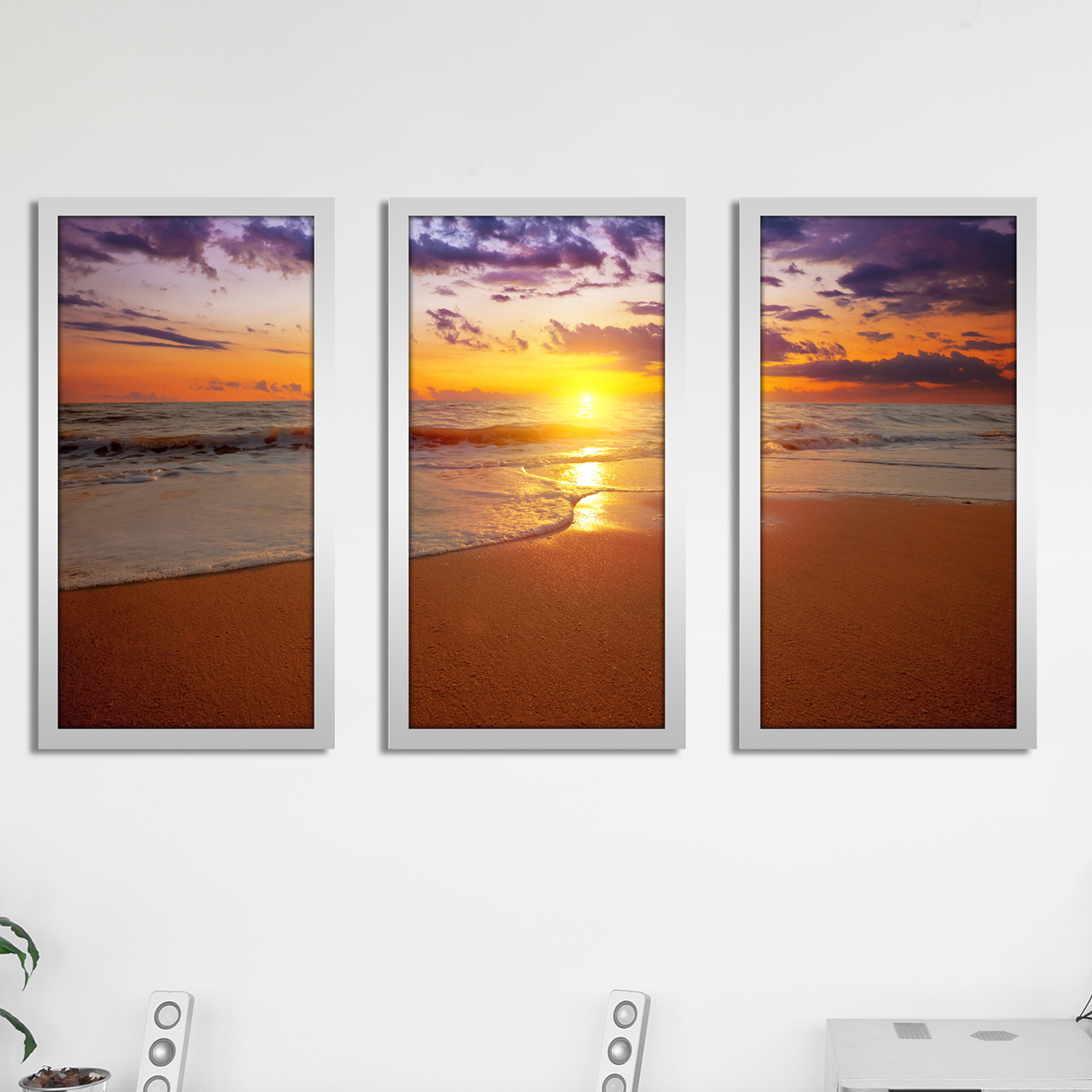 Picture Perfect International Bahama Mama - 3 Piece Picture Frame ...