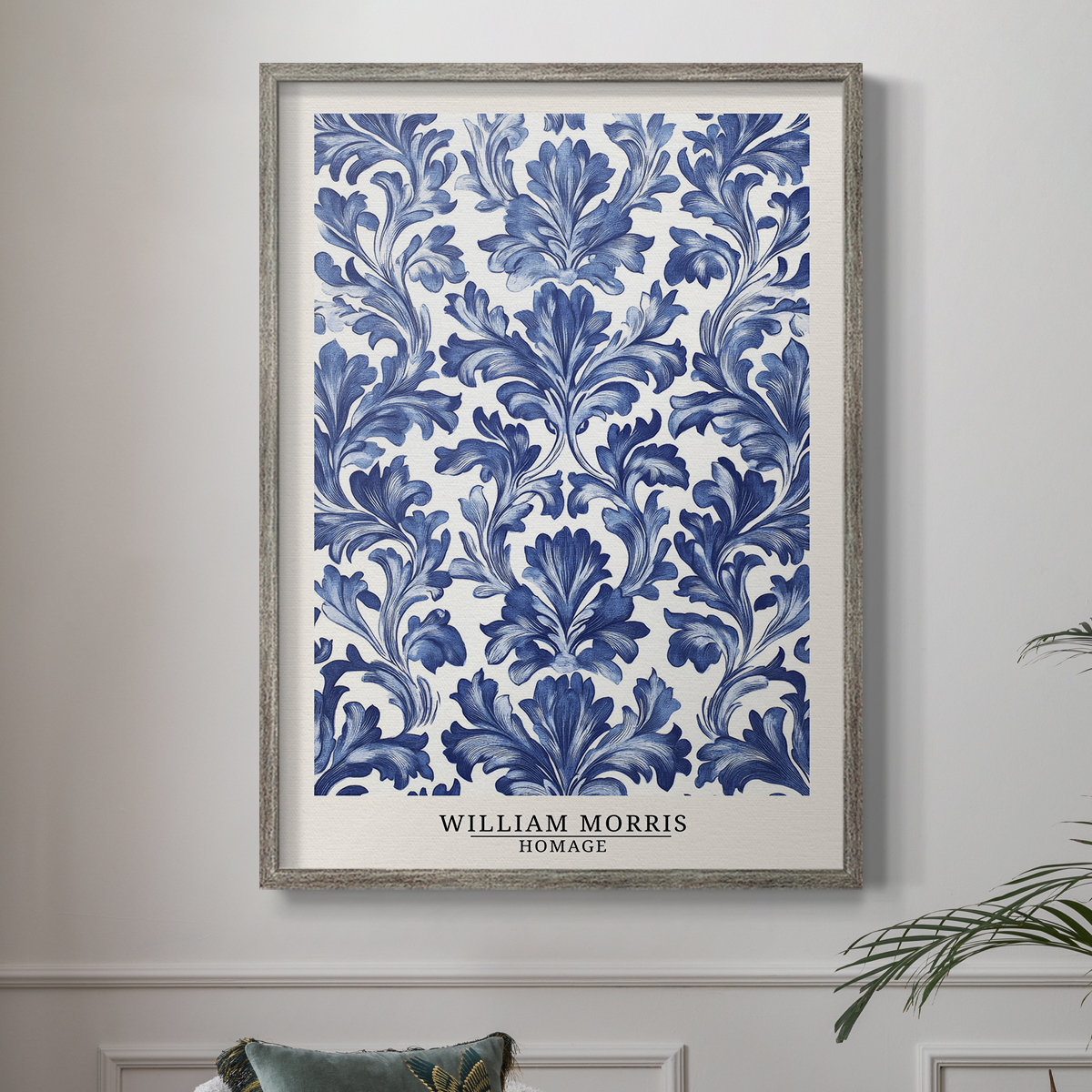 Lark Manor™ WM MORRIS Series DX Framed Print - Solid Wood | Wayfair