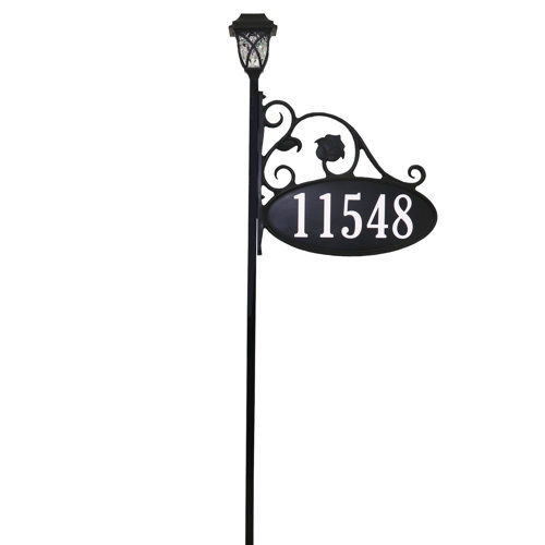 Address America Park Place Oval Double Sided Reflective Address Sign ...