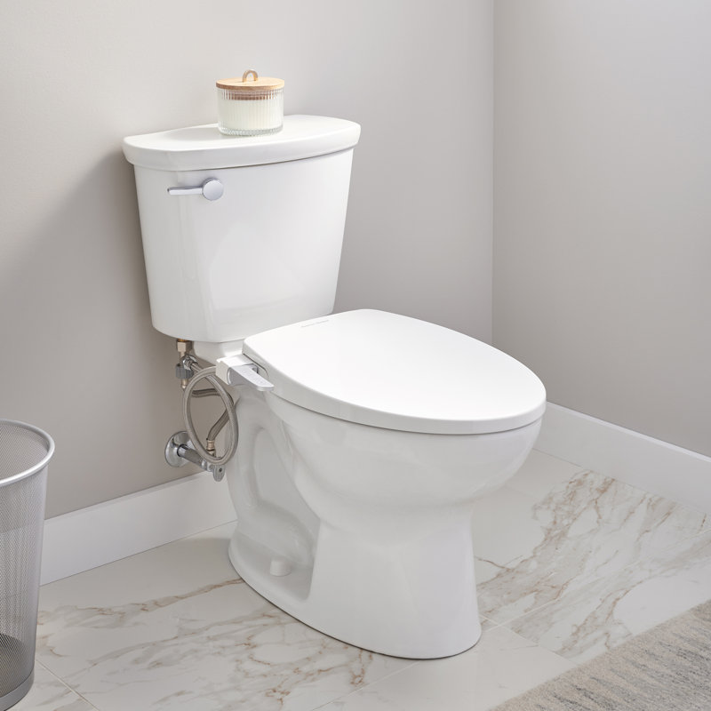 American Standard AquaWash Toilet Elongated Bidet Seat & Reviews | Wayfair