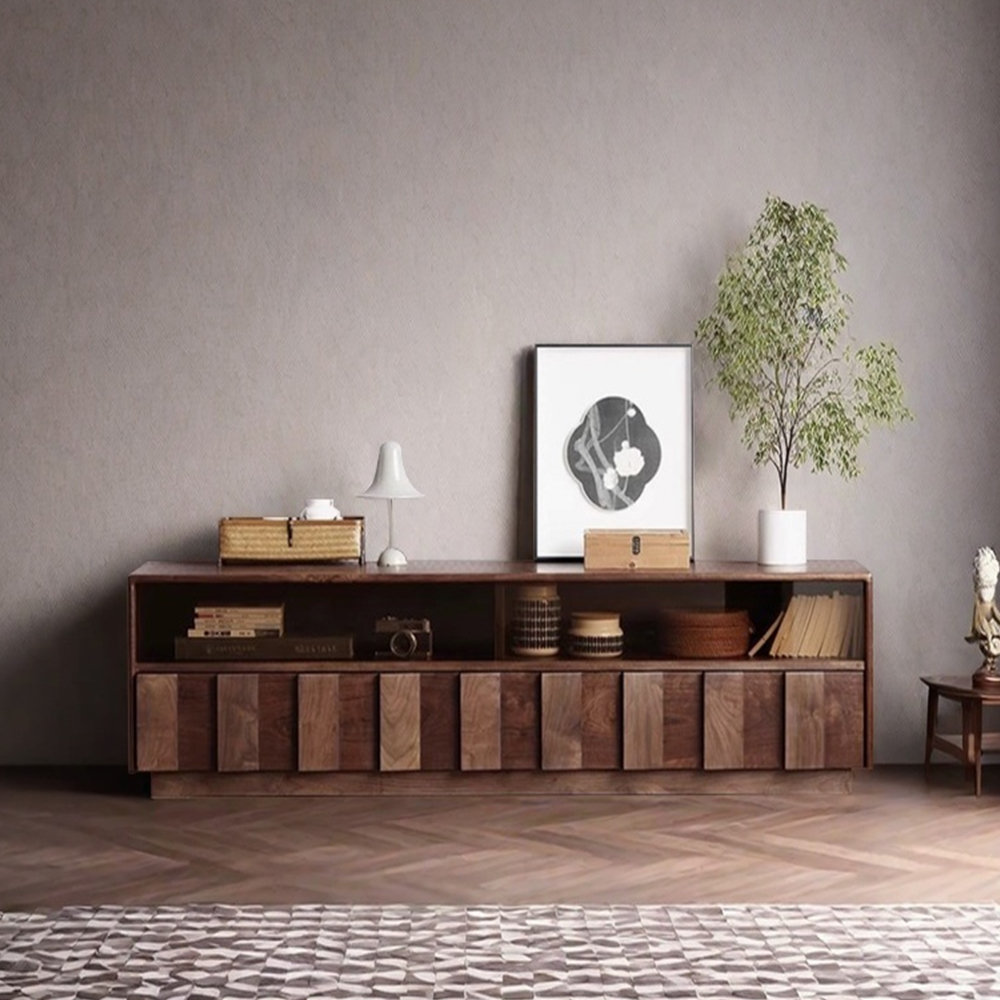 Loon Peak® TV cabinet with retro line design sense | Wayfair