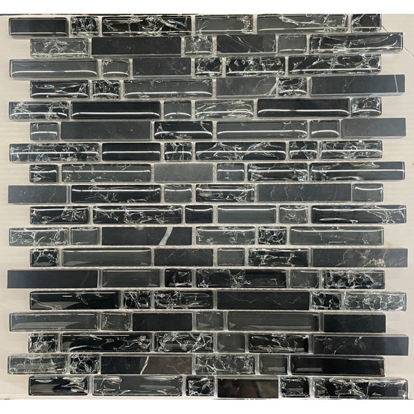 Mango Tile Bristol Glass Linear Mosaic Wall Tile | Perigold