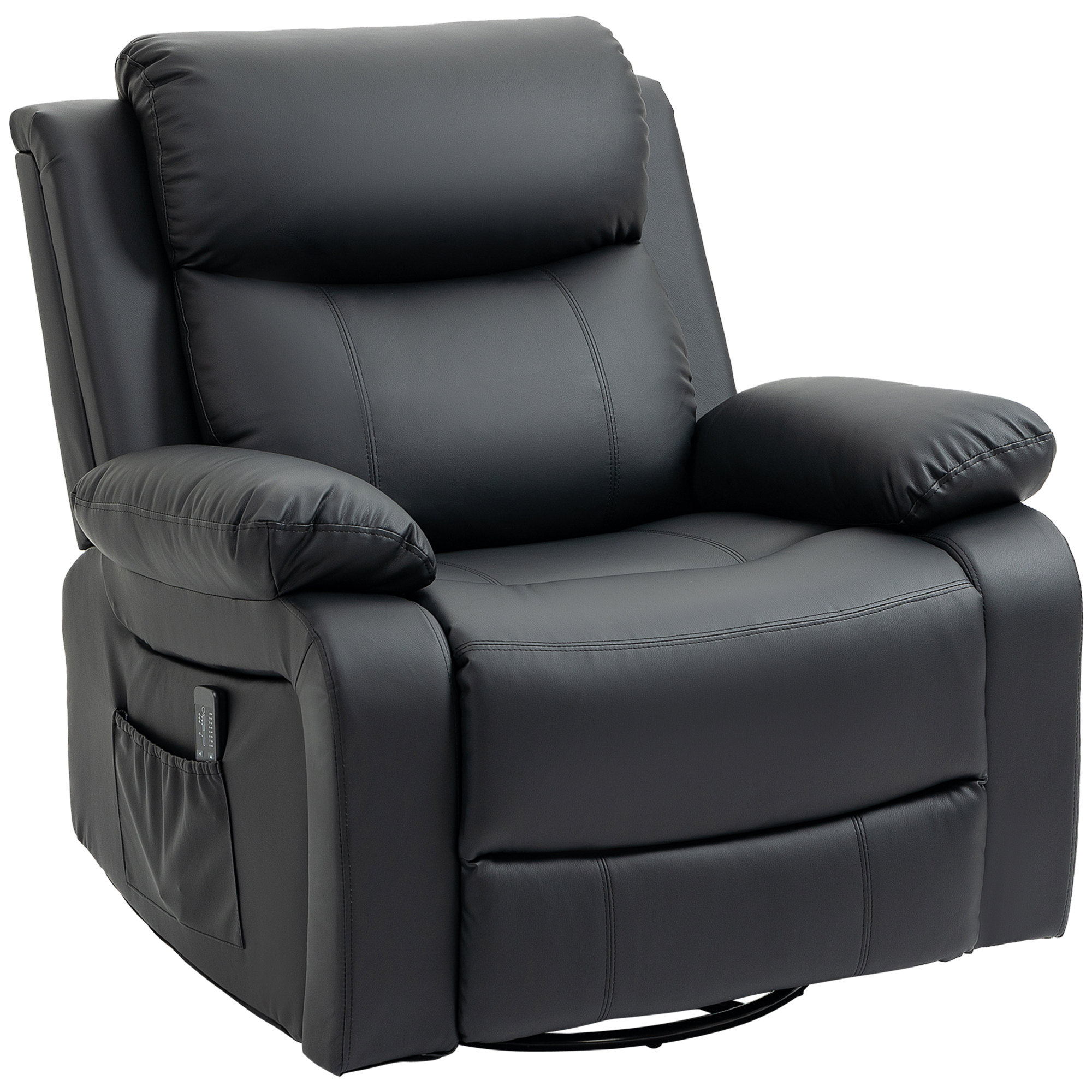 Homcom Faux Leather Massage Chair | Wayfair