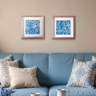 Dovecove Blue Seashell 2-Piece Coastal Framed Wall Decor Set & Reviews ...